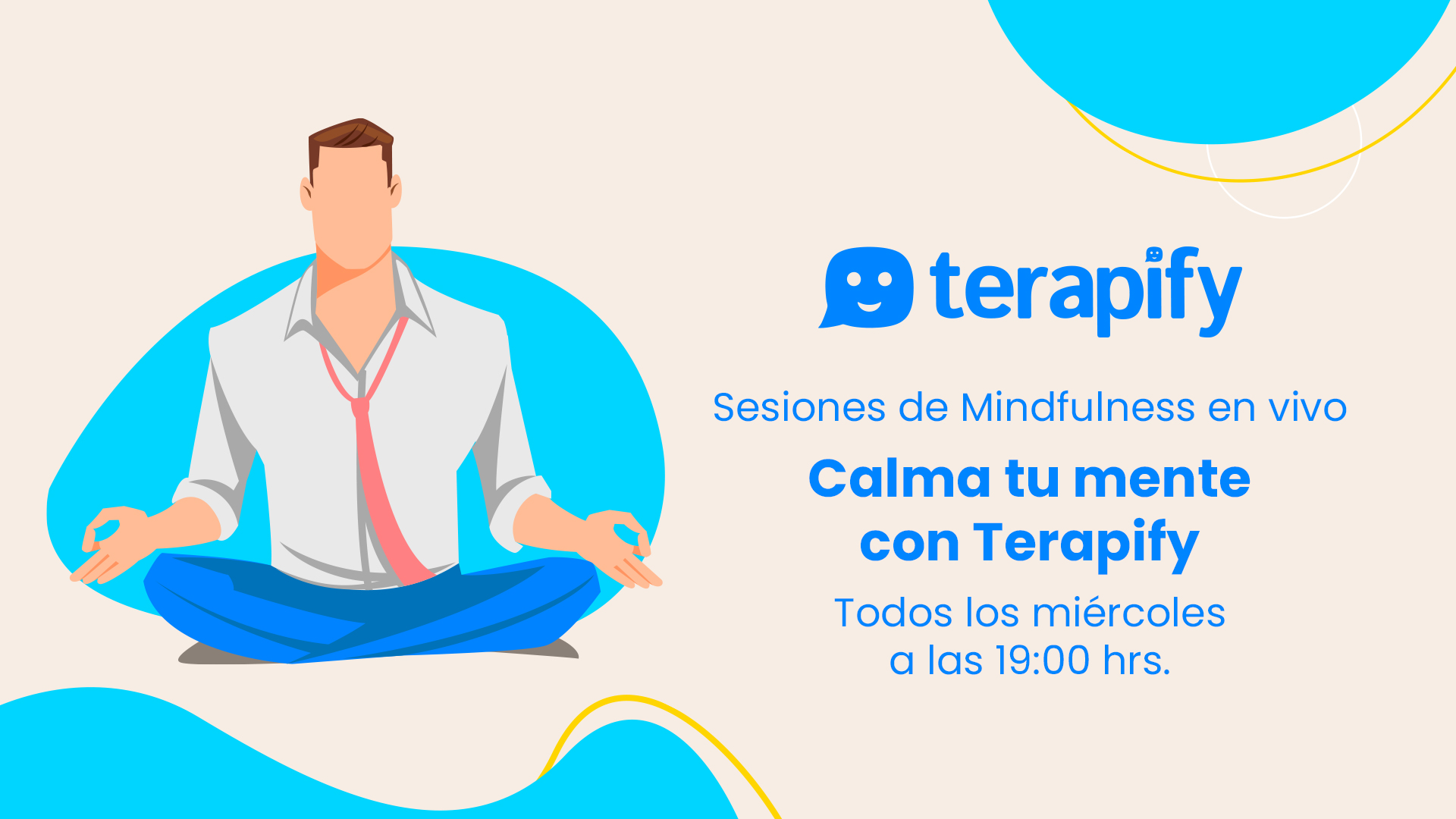 Meditación online para pacientes Terapify